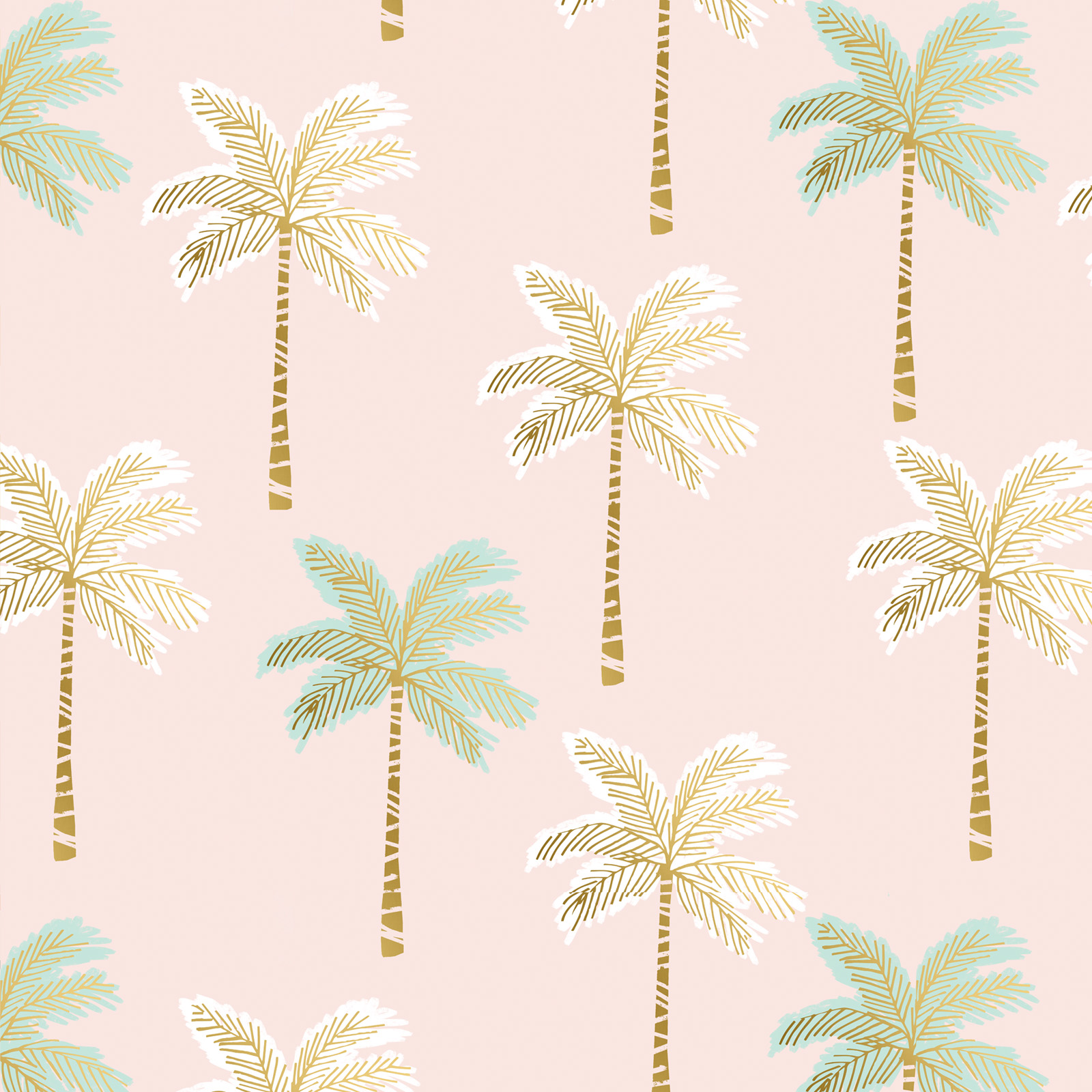 palm tree village - wendy kendall designs - freelance surface pattern ...