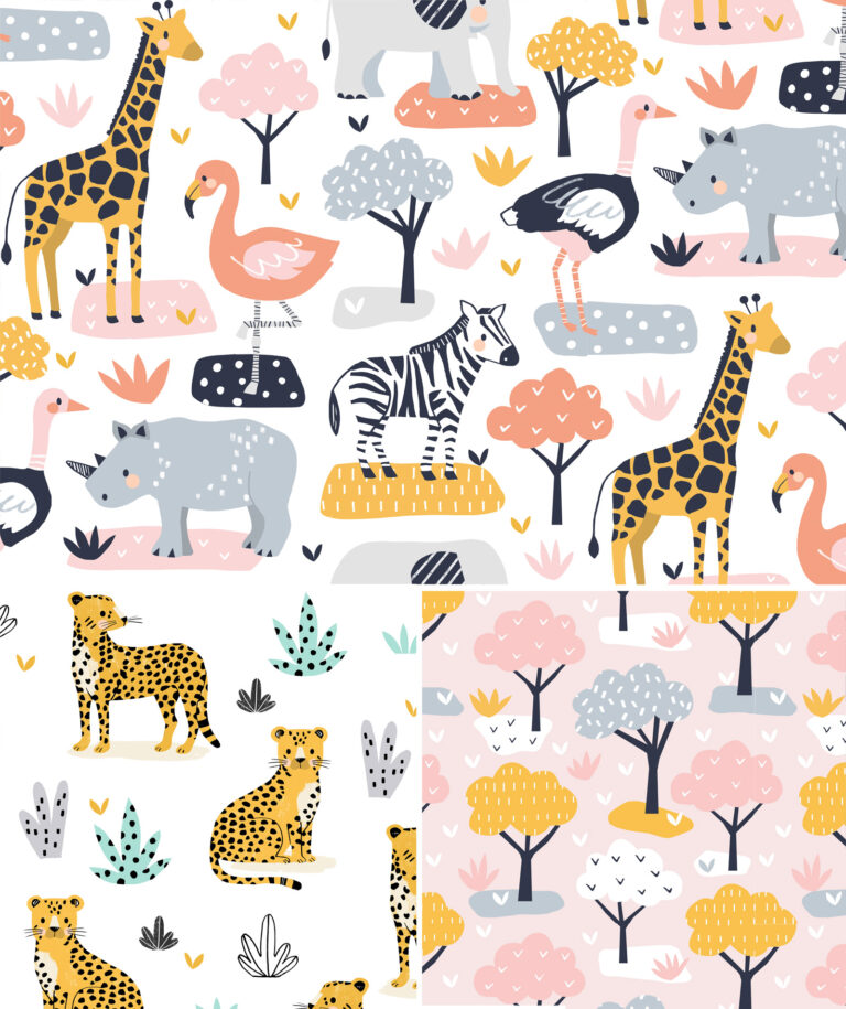 wilderness - wendy kendall designs - freelance surface pattern designer